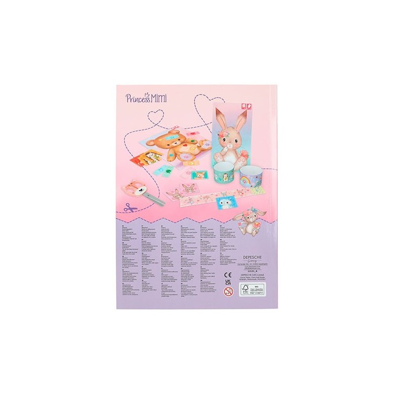 Libreta recortables Princess Mimi de Top Model.