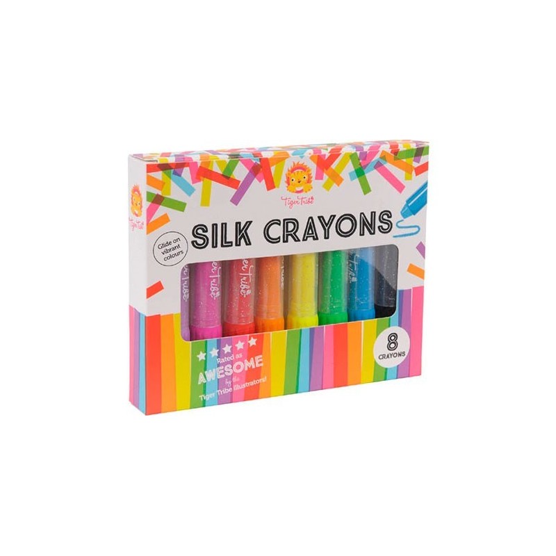 Silk crayons de Tiger Tribe en www.lacombainfantil.com